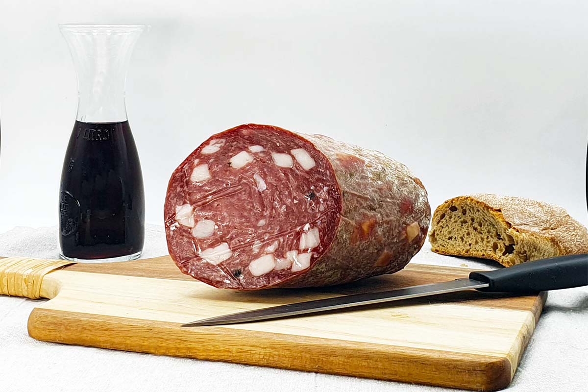Gluten-free Tuscan salami | Typical artisanal Tuscan cured meats